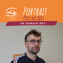 Portrait du Dr Romain Rey - Pôle HU ADIS - Centre Hospitalier Le Vinatier
